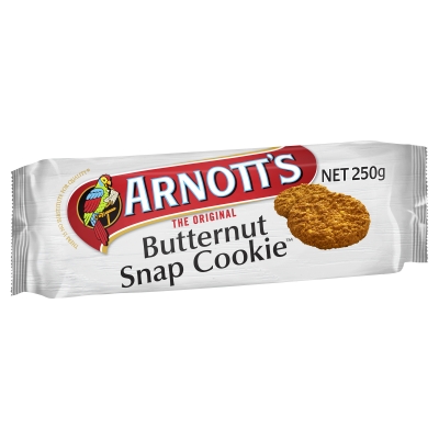 Arnott's Butternut Snap Cookie Biscuits 250g | Adelaide's Finest ...