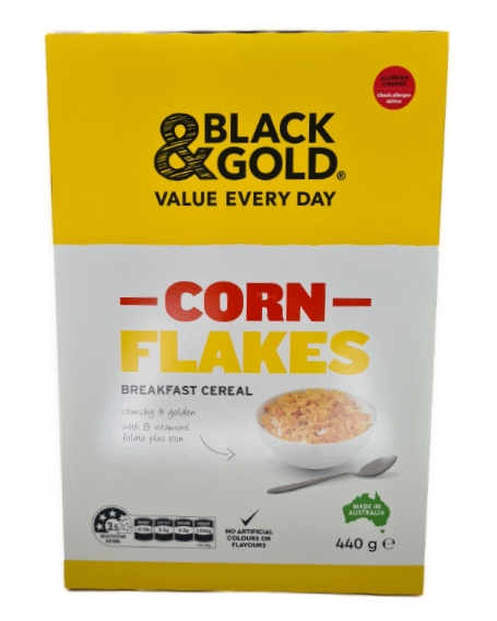 Black & Gold Corn Flakes 440g | Adelaide's Finest Supermarkets