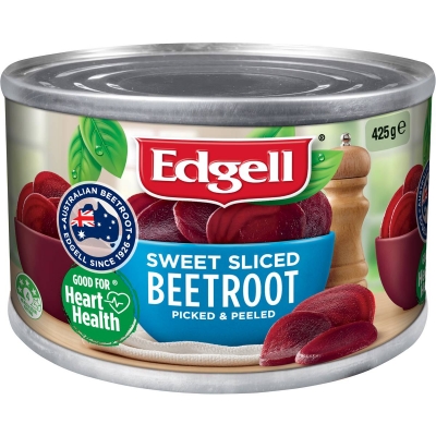 Edgell Beetroot Sweet Sliced 425g | Adelaide's Finest Supermarkets