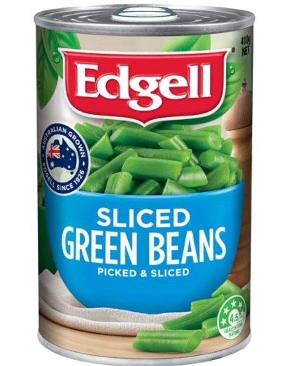 Edgell Beans Green Sliced 410g | Adelaide's Finest Supermarkets