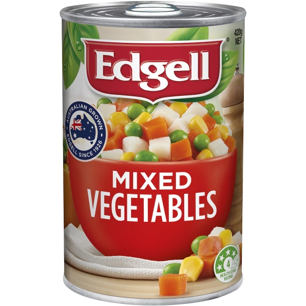 Edgell Mixed Vegetables 420g | Adelaide's Finest Supermarkets