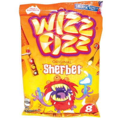Wizz Fizz Sherbet Original 8 Pack | Adelaide's Finest Supermarkets
