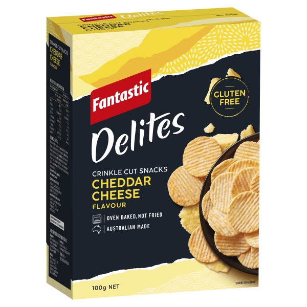 Fantastic Delites Cheddar Cheese 100g | Adelaide's Finest Supermarkets