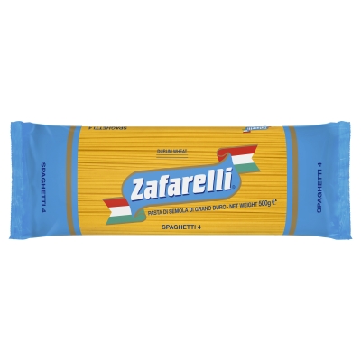 Zafarelli Dry Pasta Spaghetti #4 500g | Adelaide's Finest Supermarkets