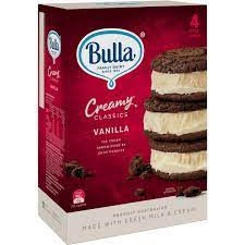 Bulla Ice Cream Creamy Classic Choc & Vanilla 4 Pack | Adelaide's ...