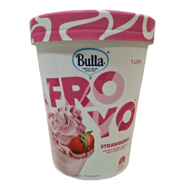 Bulla Fro Yo Strawberry 1Lt | Adelaide's Finest Supermarkets