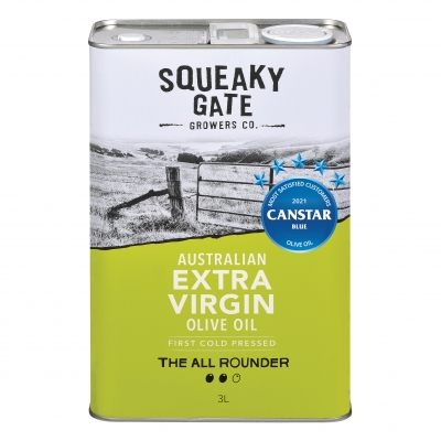 Squeaky Gate The All Rounder Extra Virgin Olive Oil 3lt | Adelaide's Finest Supermarkets