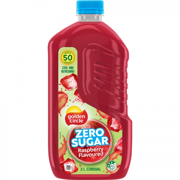 Golden Circle Cordial Raspberry Zero Sugar 2Lt | Adelaide's Finest ...
