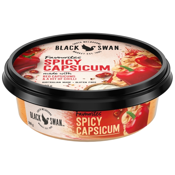 Black Swan Classic Dip Spicy Capsicum 200g | Adelaide's Finest Supermarkets