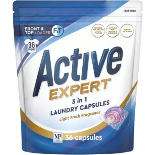 Active Expert Laundry Capsules Regular 36 Pack | Adelaide's Finest ...