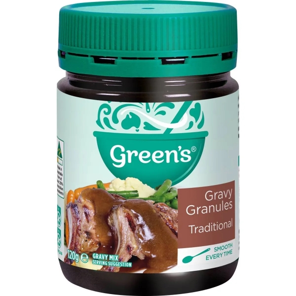 Green's Instant Gravy Granules Traditional 120g | Adelaide's Finest ...