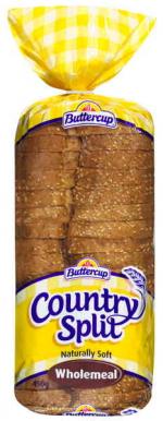 Buttercup Country Split Wholemeal Bread 450g | Adelaide's Finest ...