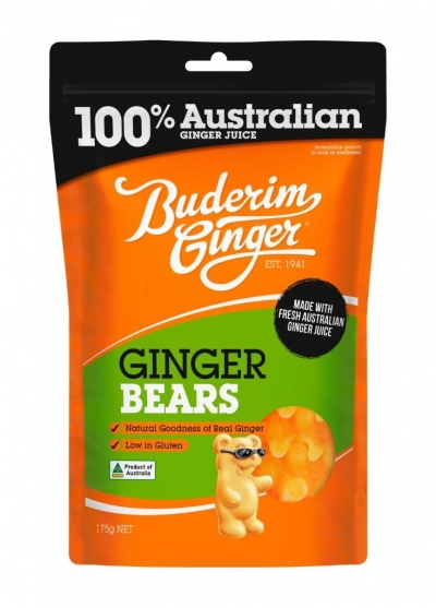 Buderim Ginger Bears 175g | Adelaide's Finest Supermarkets
