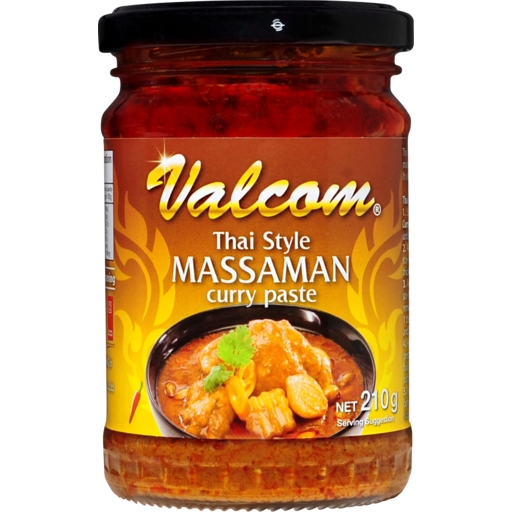 Valcom Thai Style Massaman Curry Paste 210g | Adelaide's Finest ...