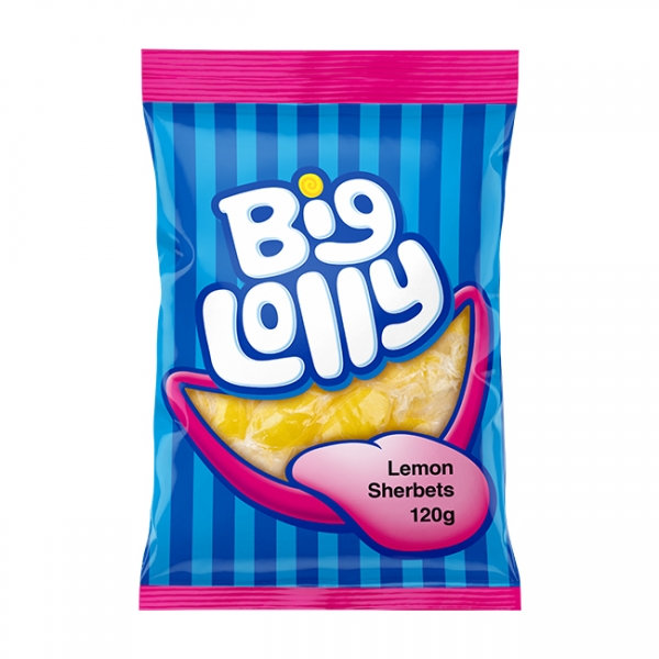 Big Lolly Lemon Sherbets 120g | Adelaide's Finest Supermarkets