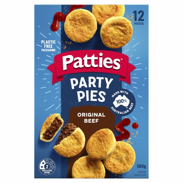 Patties Party Pies 12 Pack 560g | Adelaide's Finest Supermarkets