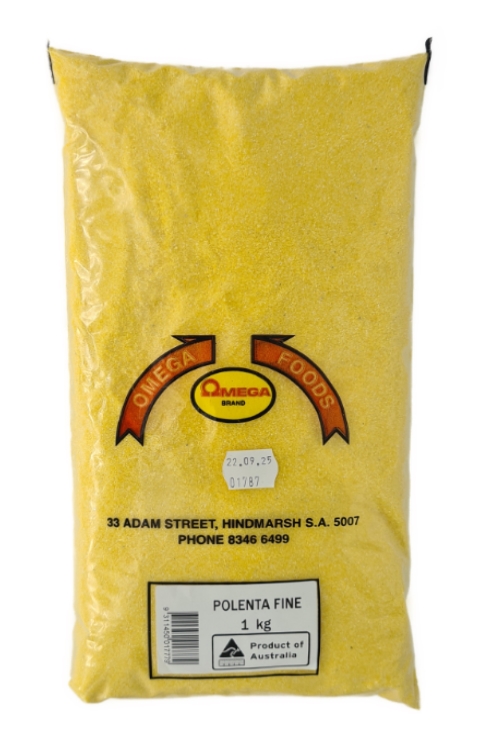 Omega Polenta Fine 1kg | Adelaide's Finest Supermarkets