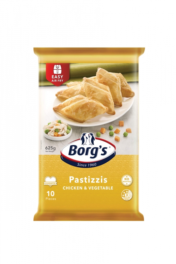Borg's Pastizzi Chicken & Vegetable 625g | Adelaide's Finest Supermarkets