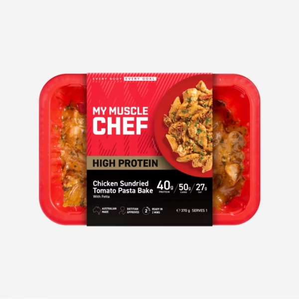 My Muscle Chef Pasta Bake Chicken & Sun Dried Tomato 370g | Adelaide's ...
