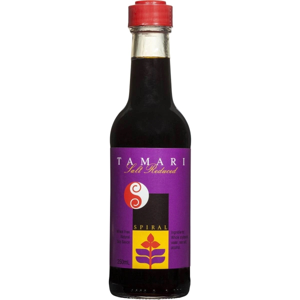 Spiral Tamari Sauce Salt Reduced 250ml | Adelaide's Finest Supermarkets