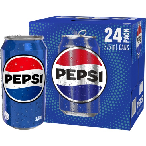 Pepsi Cola 24 x 375ml Cans | Adelaide's Finest Supermarkets