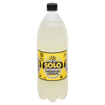 Solo Lemon 1.25lt | Adelaide's Finest Supermarkets