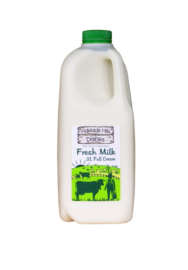 Adelaide Hills Dairies Milk Full Cream 2lt | Adelaide's Finest Supermarkets