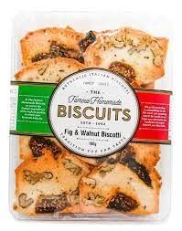 Famous Homemade Biscuits Fig & Walnut Biscotti 150g | Adelaide's Finest ...