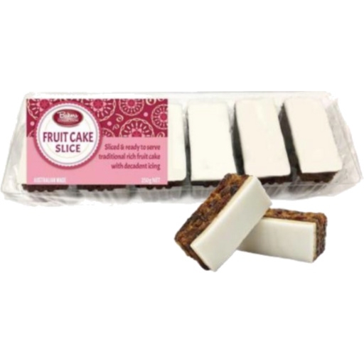 Bakers Collection Iced Fruit Cake Slices 250g | Adelaide's Finest ...