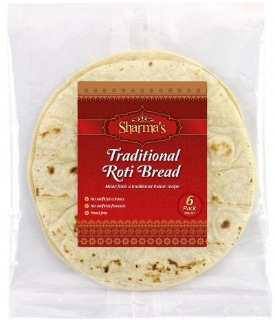 Sharma's Traditional Roti 6 Pack 280g | Adelaide's Finest Supermarkets