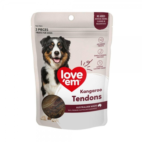 Love'Em Kangaroo Tendons 50g | Adelaide's Finest Supermarkets