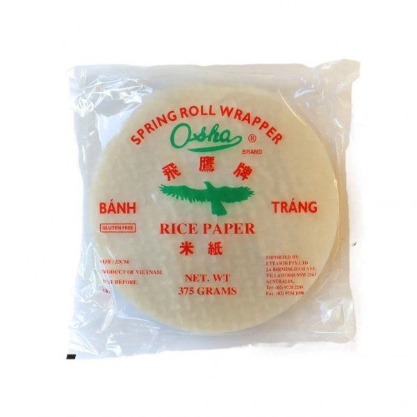 Osha Rice Paper Round 22cm 375g | Adelaide's Finest Supermarkets
