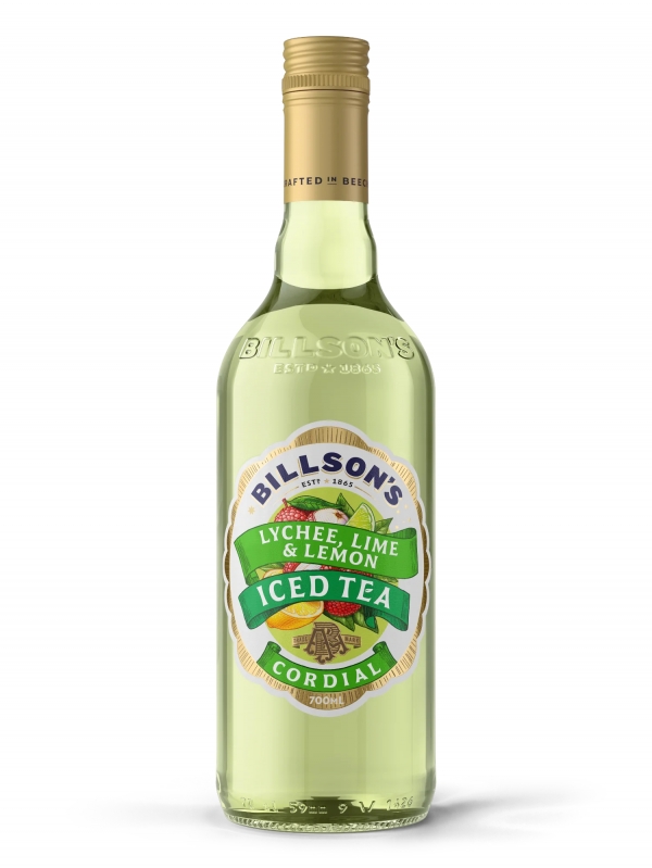 Billson's Cordial Lychee, Lime & Lemon Iced Tea 700ml | Adelaide's ...