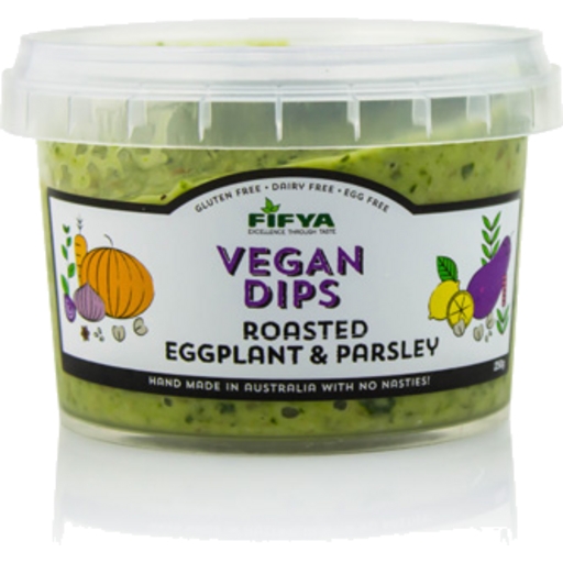 Fifya Vegan Dip Roasted Eggplant & Parsley 250g | Adelaide's Finest ...