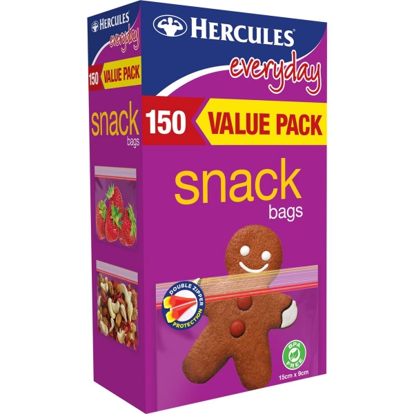 Hercules Everyday Snack Bag 150 Pack | Adelaide's Finest Supermarkets