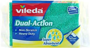 Vileda Super Absorbent Scourer 2 Pack | Adelaide's Finest Supermarkets
