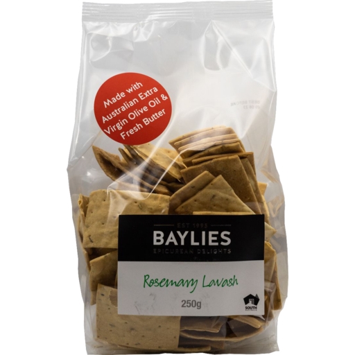 Baylies Lavash Rosemary 250g | Adelaide's Finest Supermarkets