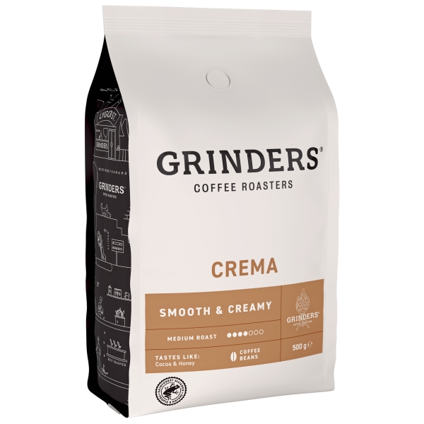 Grinders Coffee Beans Crema 500g | Adelaide's Finest Supermarkets