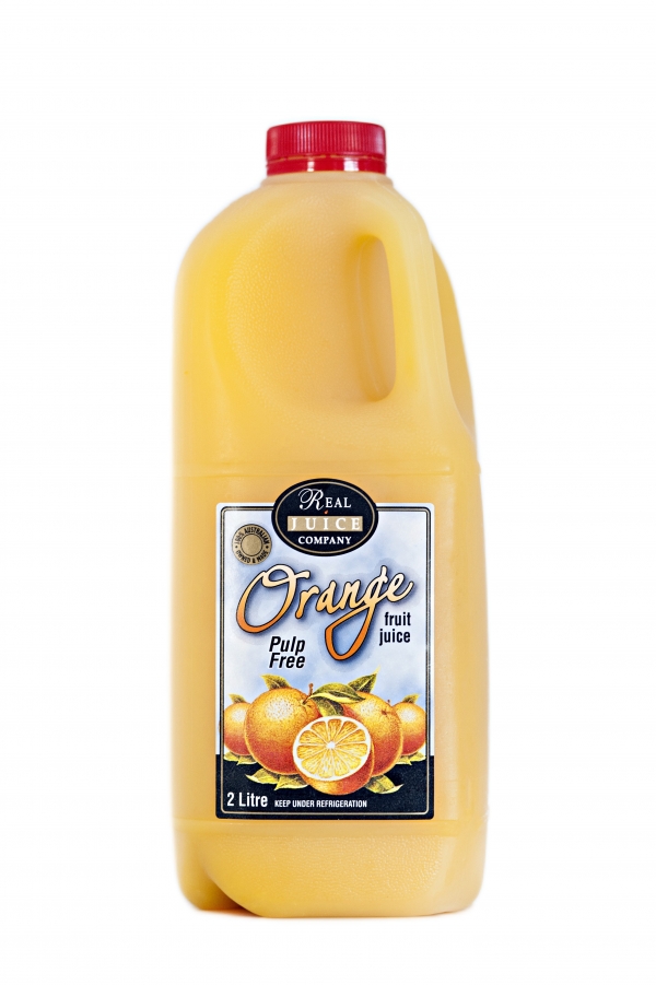 Real Juice Company Orange Pulp Free Juice 2lt | Adelaide's Finest ...