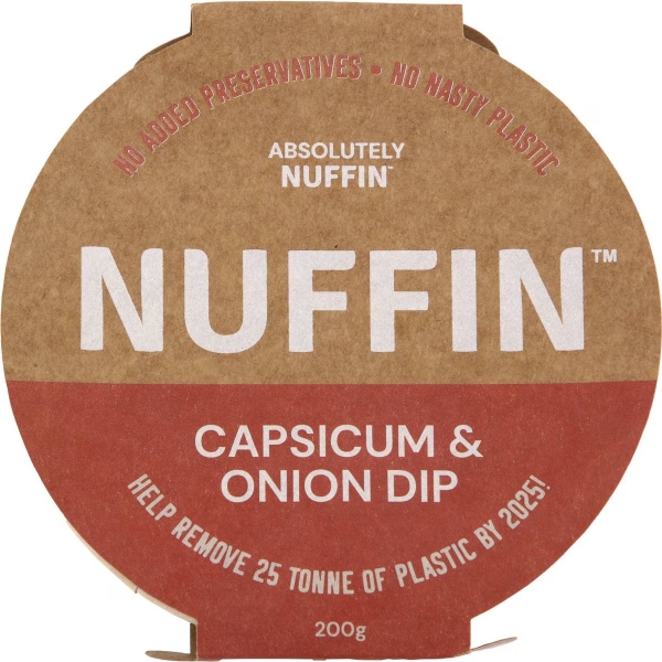 Nuffin Roasted Capsicum & Onion Dip 200g | Adelaide's Finest Supermarkets
