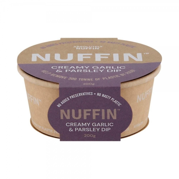 Nuffin Creamy Garlic & Parsley Dip 200g | Adelaide's Finest Supermarkets