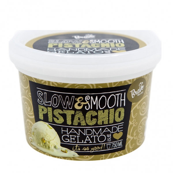 Bravo Smooth Pistachio Gelato 750ml | Adelaide's Finest Supermarkets