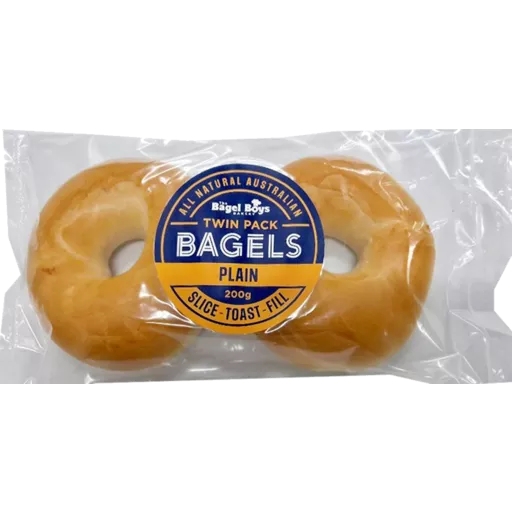Bagel Boys Bagels Plain 2 Pack 200g | Adelaide's Finest Supermarkets