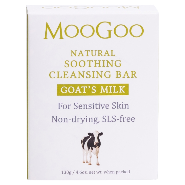 MooGoo Natural Goat's Milk Cleansing Bar 130g | Adelaide's Finest ...