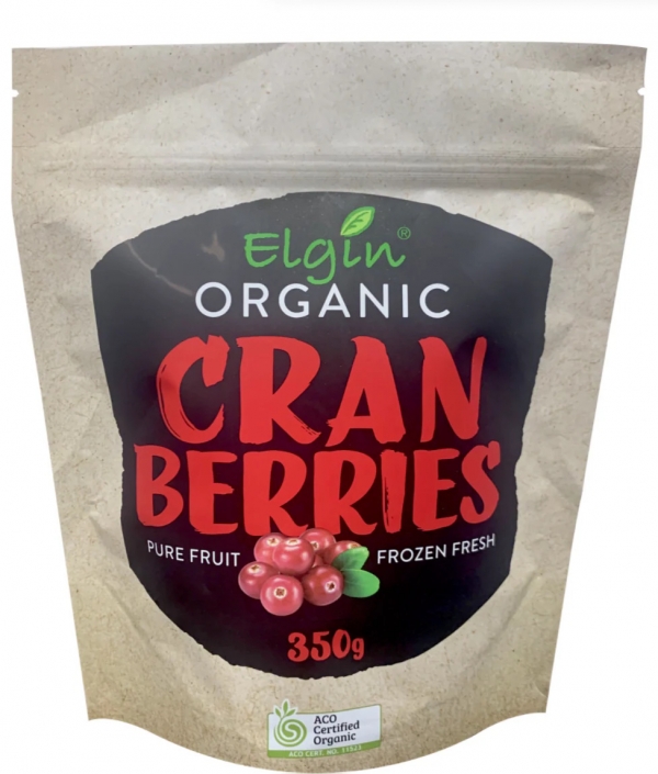 Elgin Organic Frozen Cranberries 350g | Adelaide's Finest Supermarkets