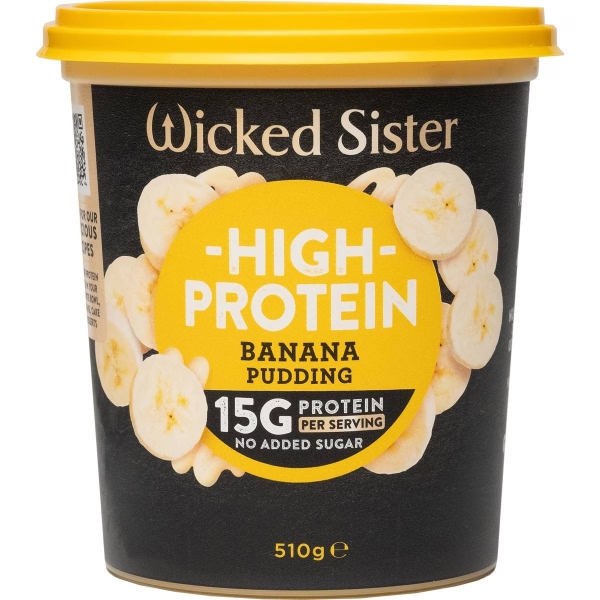 Wicked Sister High Protein Banana Pudding 510g | Adelaide's Finest ...