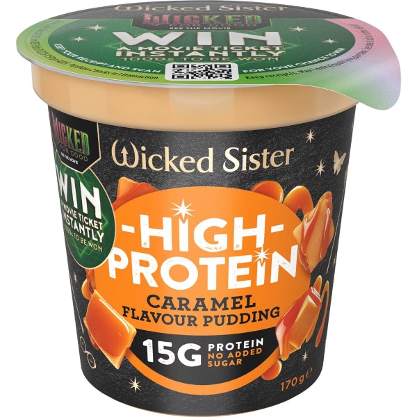 Wicked Sister High Protein Caramel Pudding 170g | Adelaide's Finest ...