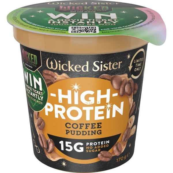 Wicked Sister High Protein Coffee Pudding 170g | Adelaide's Finest ...