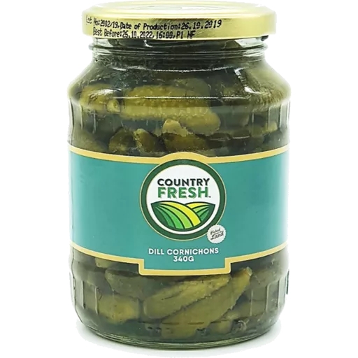 Country Fresh Dill Cornichons 340g | Adelaide's Finest Supermarkets