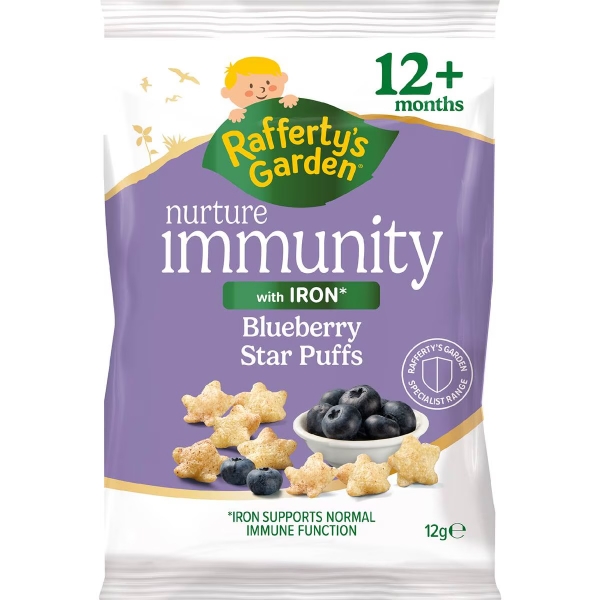 Rafferty's Garden Star Puffs Blueberry 12+ Months 12g | Adelaide's ...